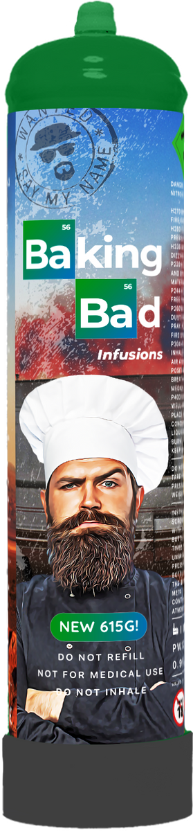 New for 2023 Baking Bad 615g N2O Cylinder – SupremeWhip US