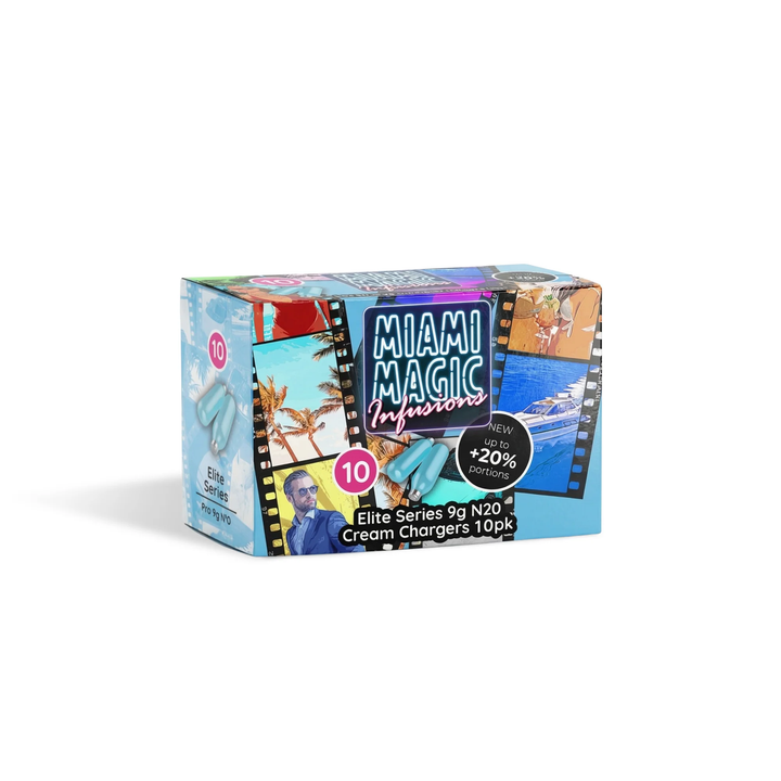 Miami Magic Cream Chargers (9g) – Premium N2O Chargers | SupremeWhip U ...