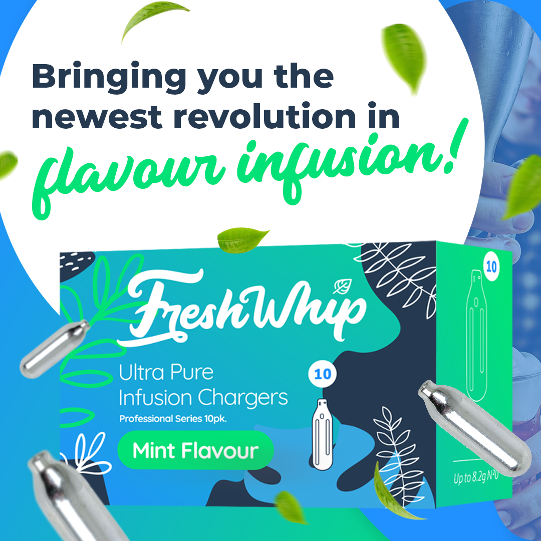 FreshWhip Cream Chargers 8.2g Mint Overstocked - 50% OFF ON ALL ITEMS ...
